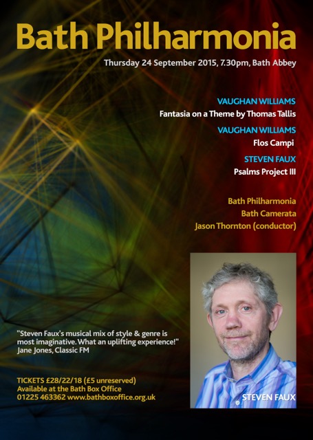 Bath Abbey 24 Sept Psalms Project de Steven Faux – Hannah Featherstone ...